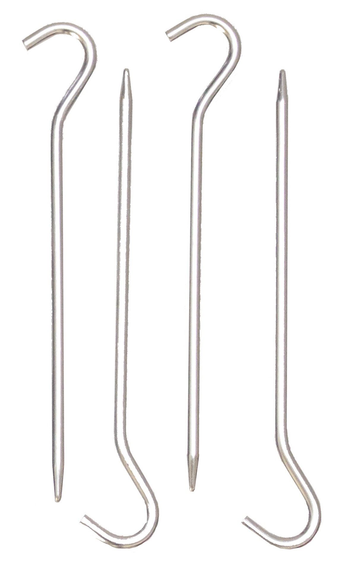 AquaQuest Pegs - 4-Piece Tent tarp Stakes Set