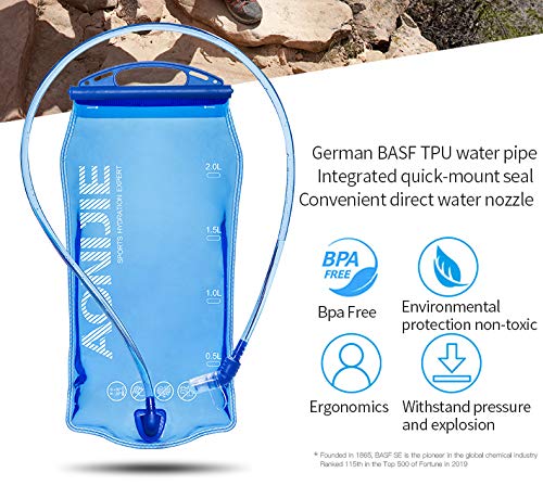 AONIJIE 1L/ 1.5L/ 2L/3L Folding Riding Running Water Bag Outdoor Mountaineering Backpack Drinking Bag (1.5L)