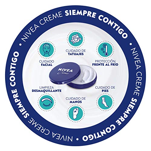 NIVEA Creme 250ml, Blue, 8.45 Fl Oz / 250 ml (8412300801058)