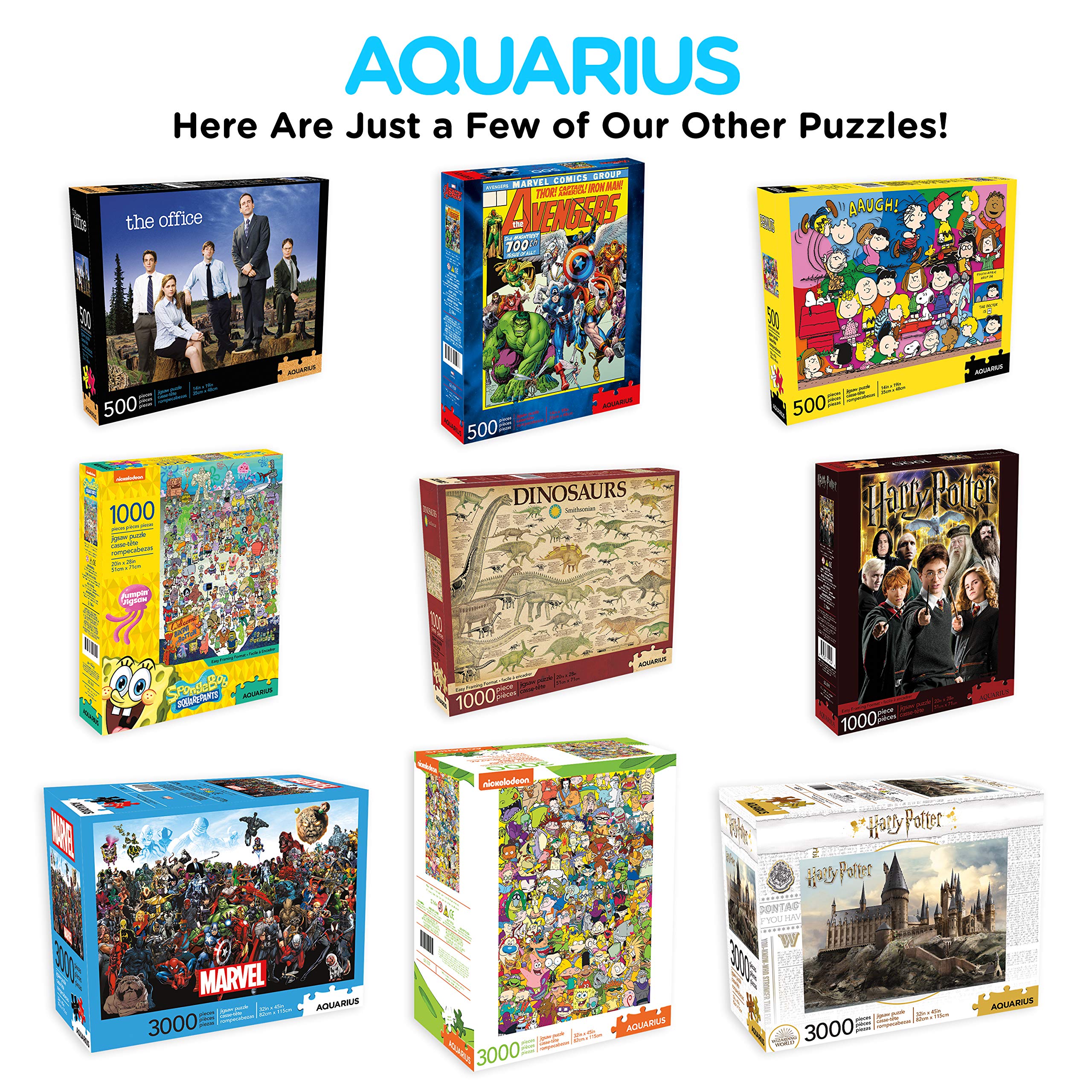 AQUARIUS Marvel Puzzle Deadpool (500 Piece Jigsaw Puzzle) - Officially Licensed Marvel Merchandise & Collectibles - Glare Free - Precision Fit - Virtually No Puzzle Dust - 14 x 19 Inches