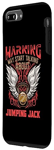 iPhone 7 Plus/8 Plus Jumping Jack Funny Workout Humor Gym Fitness Health Case