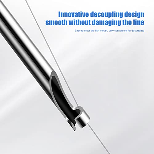 Awakingdemi Stainless Steel Fishing Hook Remover Safety Decoupler Extractor Fishhook Disgorger Decoupling Device Fishing Tackle Tools