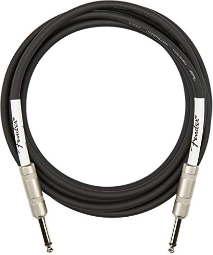 Fender 10-Foot Original Instrument Cable, Straight-Straight, Midnight Blue - 2 Pack