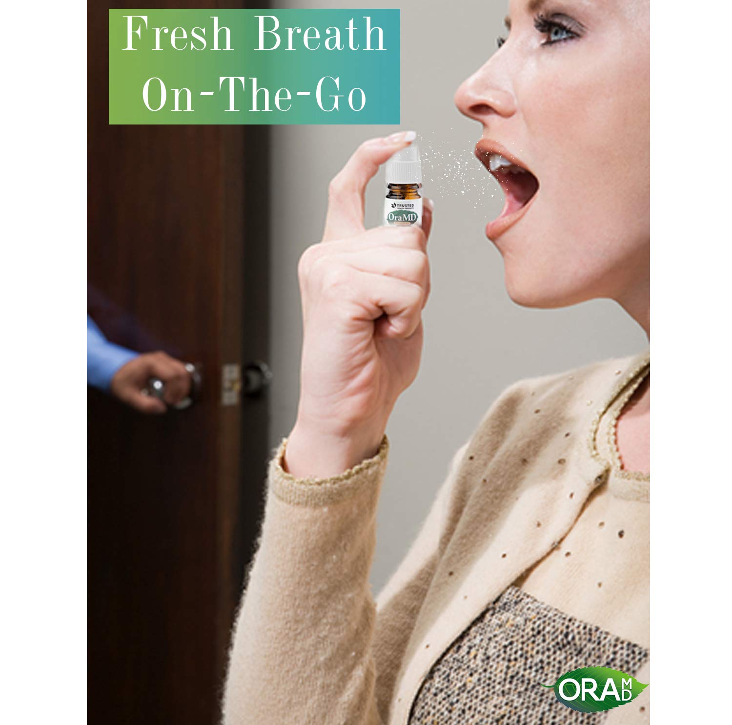 OraMD Fresh Breath Spray for Gum Health - 3-Pack, Bad Breath Treatment, Periodontal Disease Therapy, Fights Oral Pathogens, Reduces Gum Pockets & Plaque Build-Up