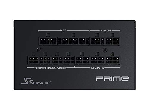 Seasonic PRIME GX-750 | 750W | 80+ Gold | Full Modular | Low Noise | Premium Japanese Capacitor | 12 Year Warranty | Nvidia RTX 30/40 Super & AMD GPU Compatible (Ref. SSR-750GD2)