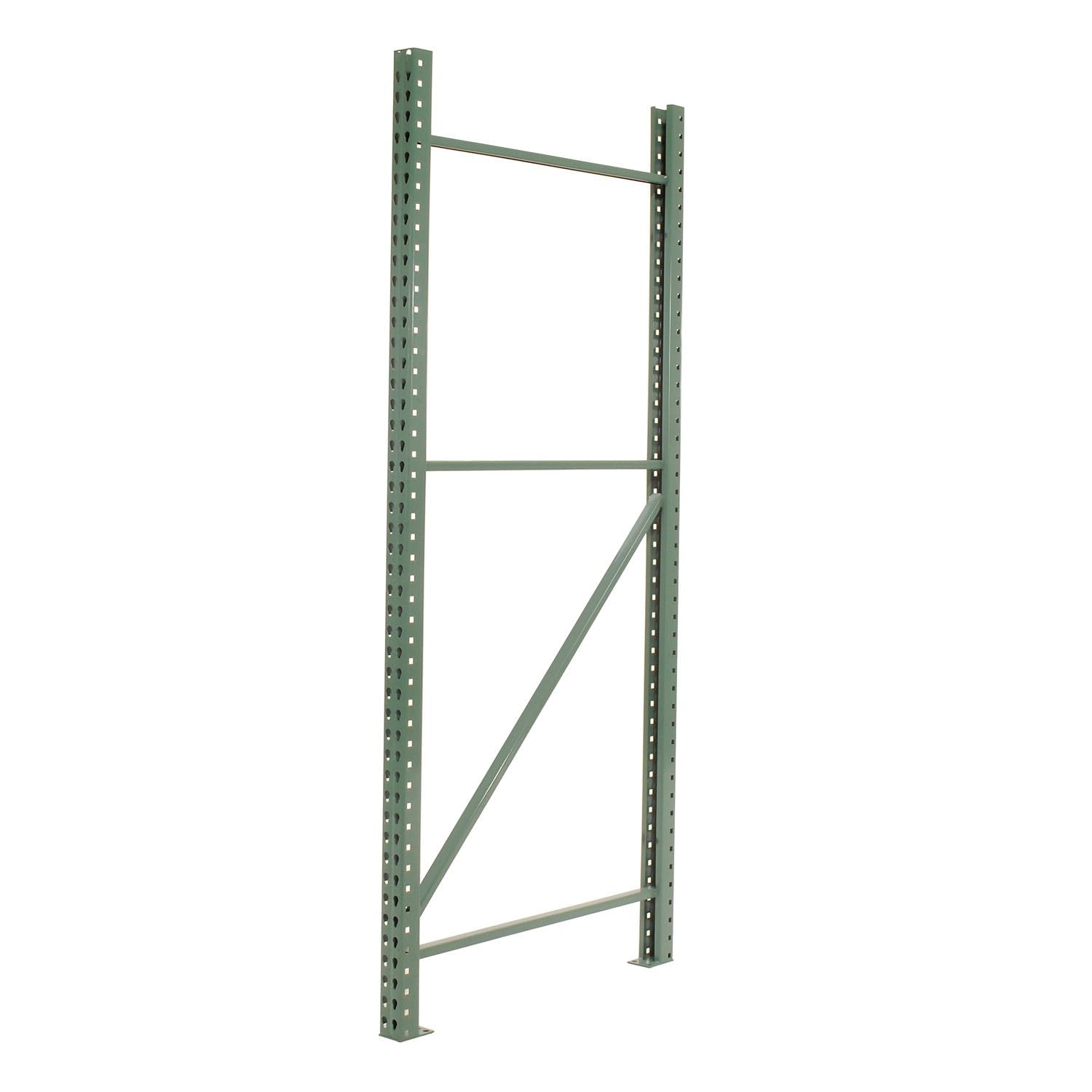 Global Industrial Teardrop Pallet Rack Starter, 96"W X 48"D X 120"H