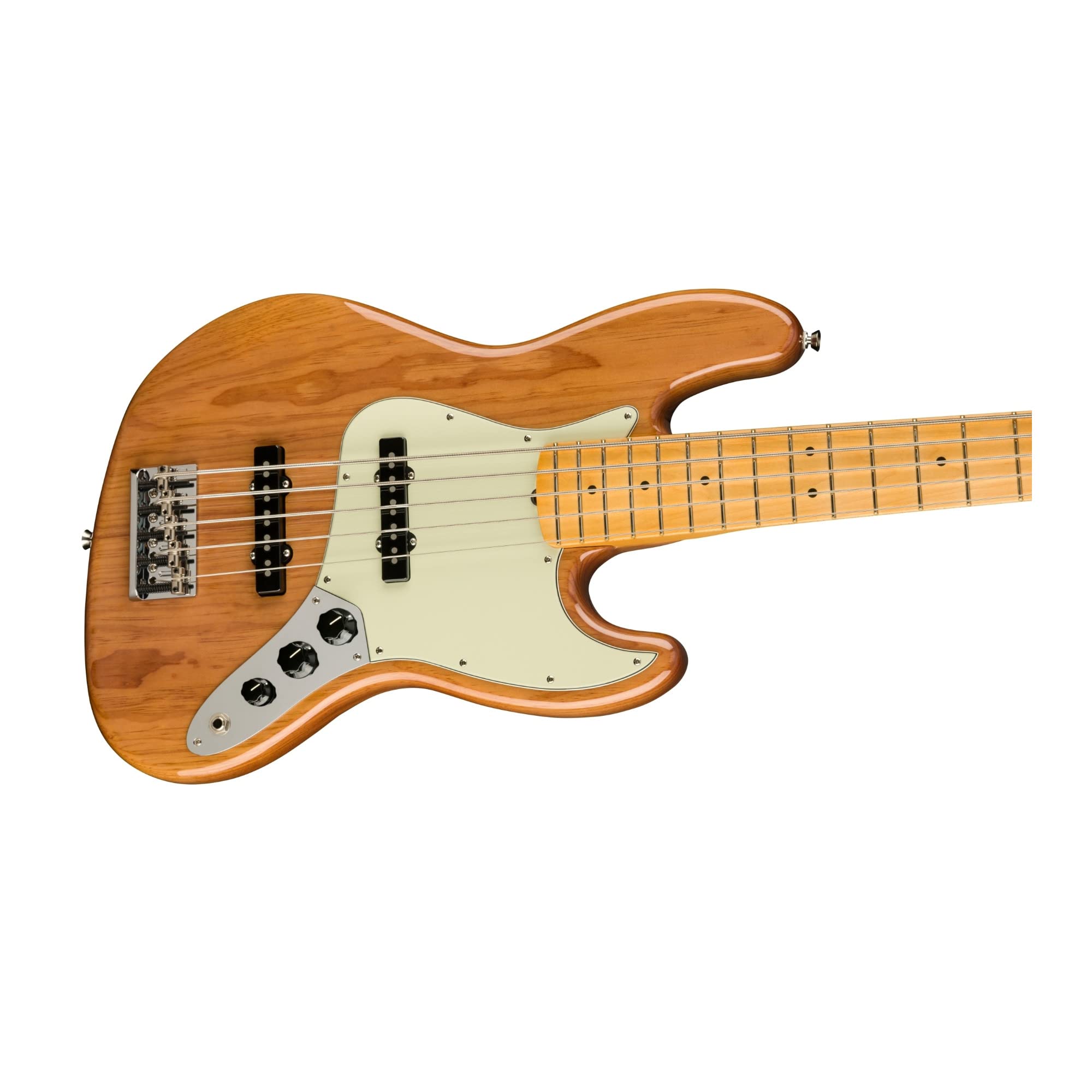 Fender American Professional II 5-String Jazz Bass, Roasted Pine, Maple Fingerboard