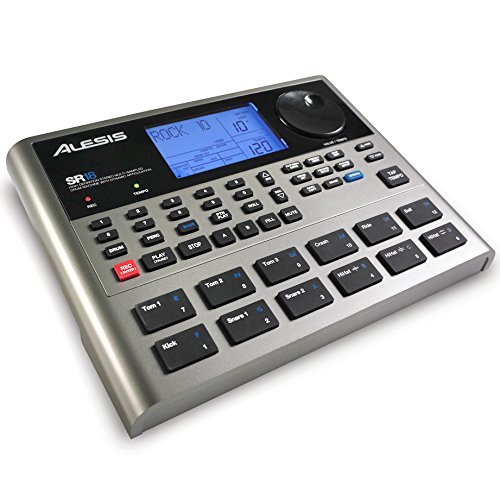 Alesis SR-18 | Studio-Grade Standalone Drum Machine With On-Board Sound Li-brary, Performance Driven I/O and In-Built Effects / Processors (Renewed)