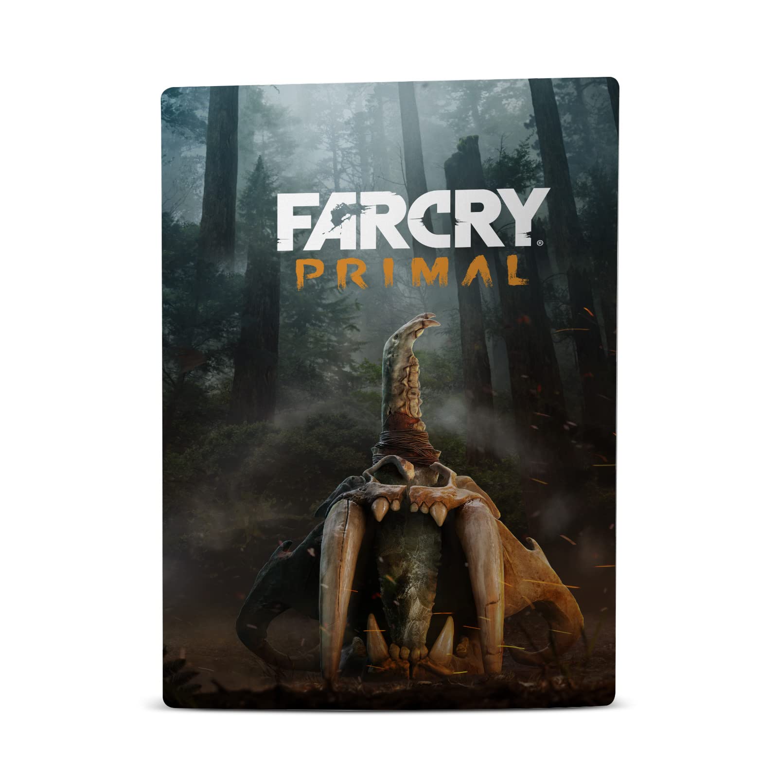 Head Case Designs Officially Licensed Far Cry Skull II Primal Key Art Vinyl Faceplate Sticker Gaming Skin Decal Cover Compatible With Sony PlayStation 5 PS5 Disc Edition Console