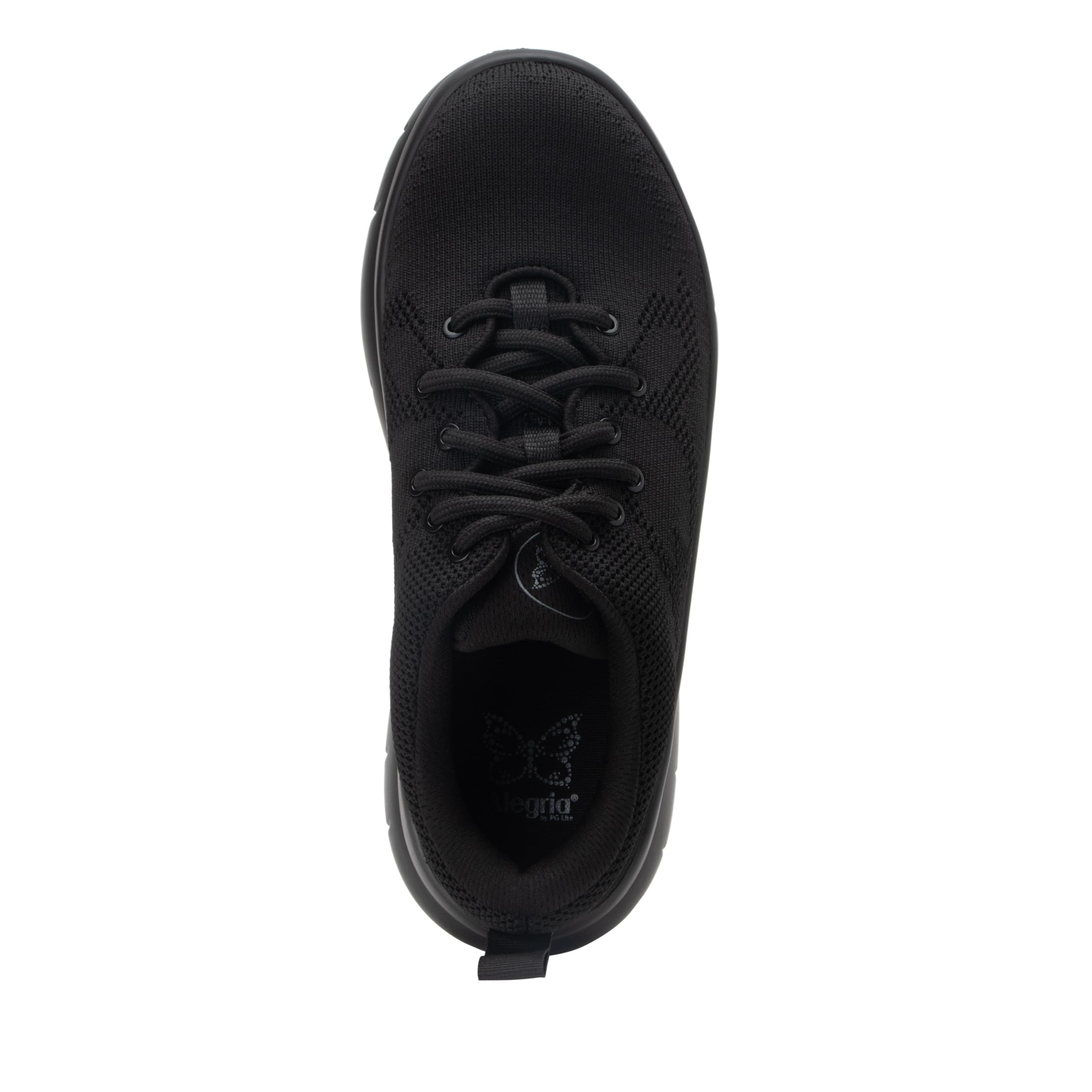 Alegria Rok N Roll Women Roll On Black Athletic Walking Shoe 8-8.5 M US