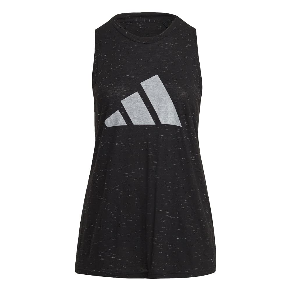 adidas Women's Sportswear Winners 2.0 Tank, Ambient Blush Melange, Large