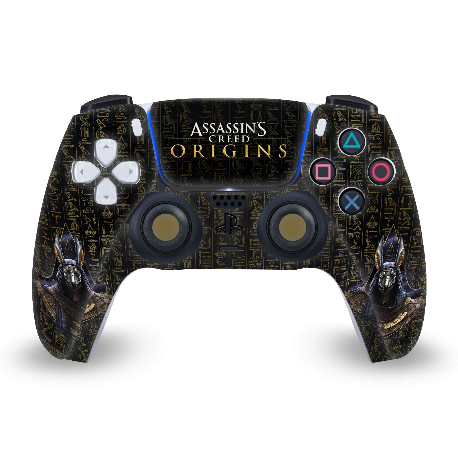 Head Case Designs Officially Licensed Assassin's Creed Hetepi Origins Character Art Vinyl Faceplate Sticker Gaming Skin Decal Cover Compatible With Sony PlayStation 5 PS5 DualSense Controller
