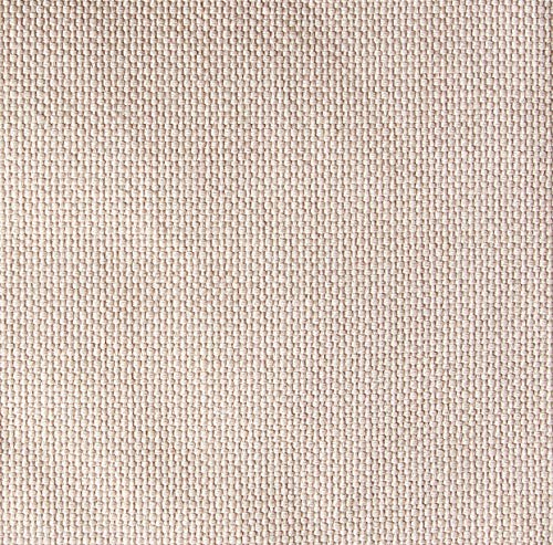 Amazon Brand β Rivet Madison Modern Fabric Round Lift-Top Storage Tray Ottoman Pouf, 19.7"W, Marshmallow