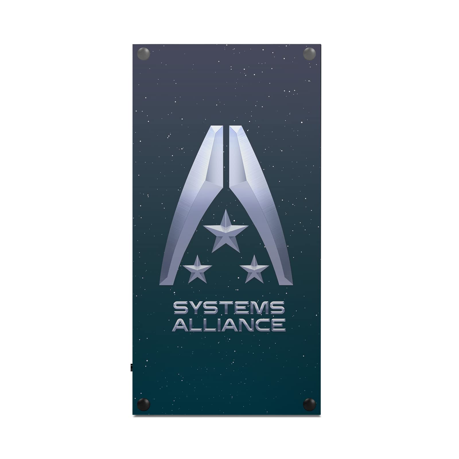 Head Case Designs Officially Licensed EA Bioware Mass Effect Systems Alliance Logo Graphics Vinyl Sticker Gaming Skin Decal Cover Compatible With Xbox Series X Console and Controller Bundle