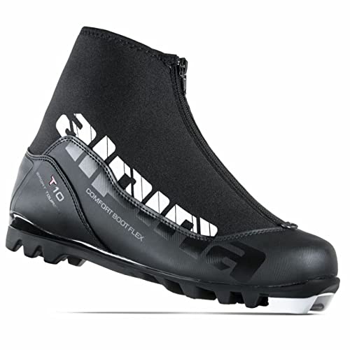 Alpina T10 Cross Country Ski Boots - Men's Black/White/Red 43