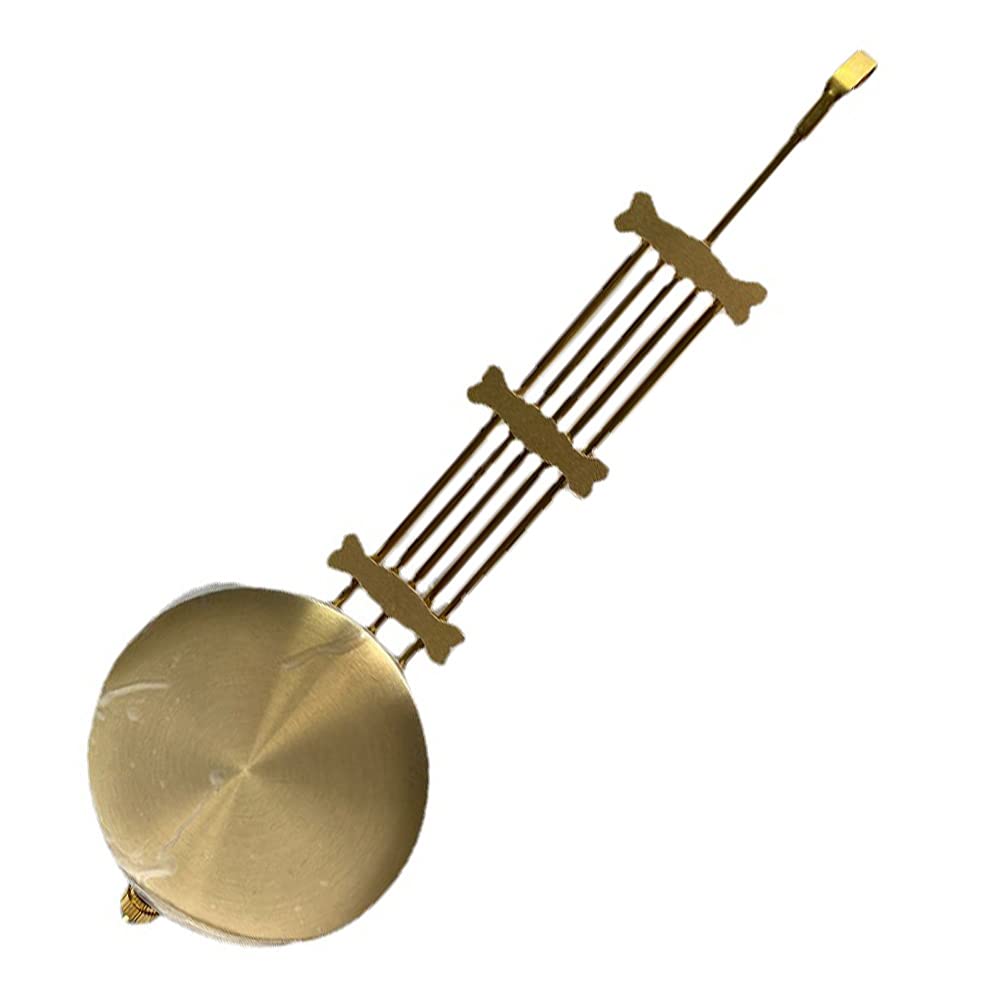 GNSN 1X Traditional Gold Wall Clock Pendulum Movement DIY Replacement Part Repair Kit Retro