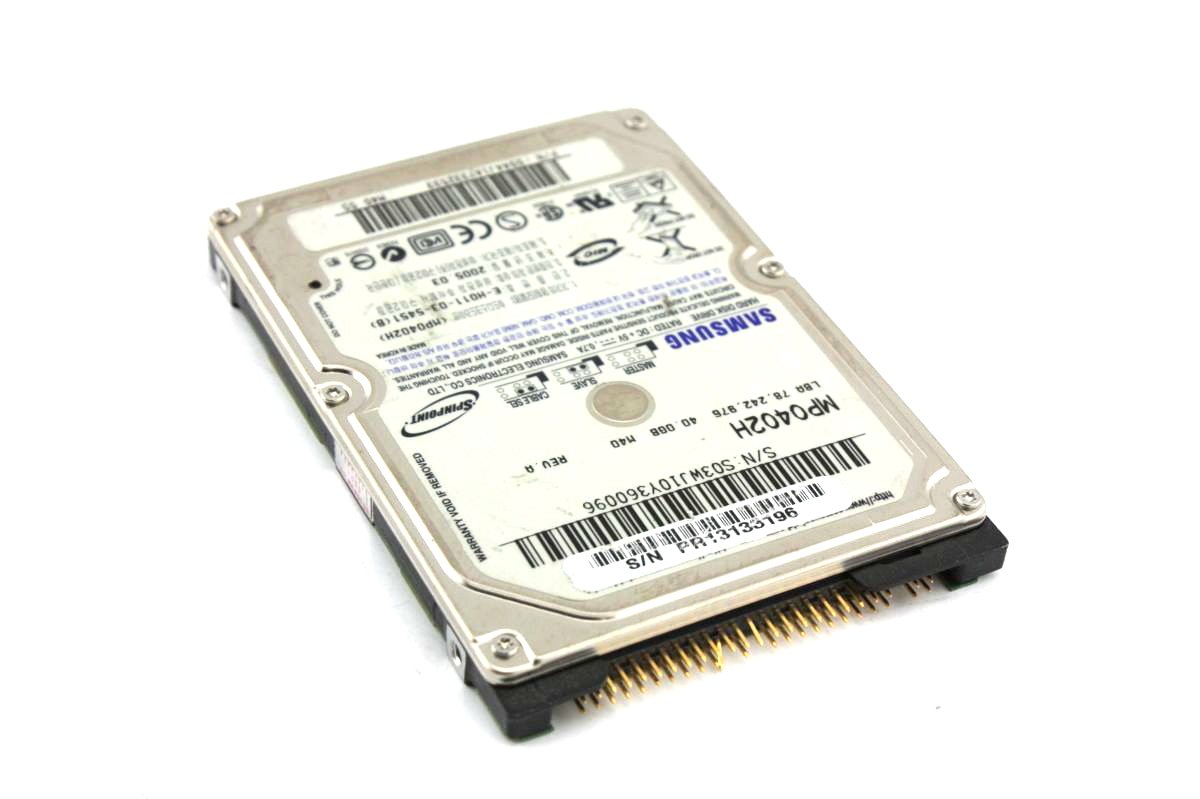 Genuine Samsung MP0402H Hard Drive Laptop 40GB
