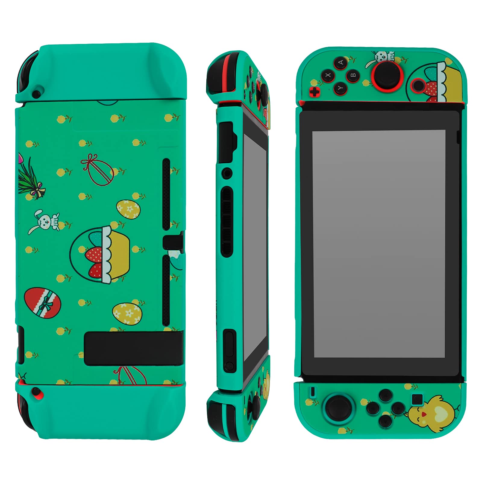 PowerLead Protective Case Cover for Nintendo Switch Console, Soft Slim Case Cover Compatible with Nintendo Switch Console Dockable Protective Case for Nintendo Switch