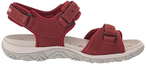 ALLROUNDER by MEPHISTO Women's Lagoona Sandal, Red, 9