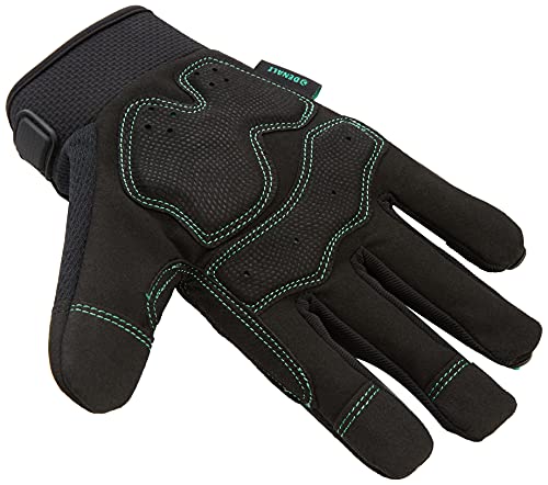 Amazon Brand - Denali Impact Mechaincs Work Glove with GEL Reinforced Palm Patch, Large