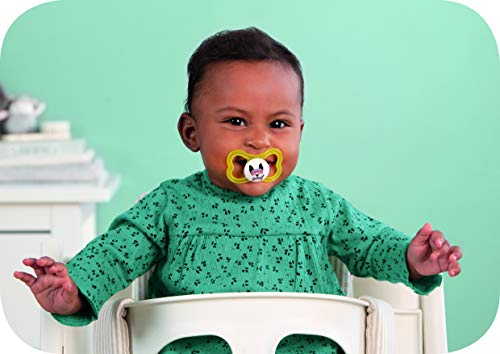 MAM Air Day & Night Baby Pacifier, for Sensitive Skin, Glows in The Dark, Boy , 6-16 Months (Pack of 3)(Packaging may vary)