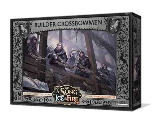 CMON A Song of Ice and Fire Tabletop Miniatures Game Builder Crossbowmen Unit Box - Deadly Marksmen of Westeros! Strategy Game for Adults, Ages 14+, 2+ Players, 45-60 Minute Playtime, Made