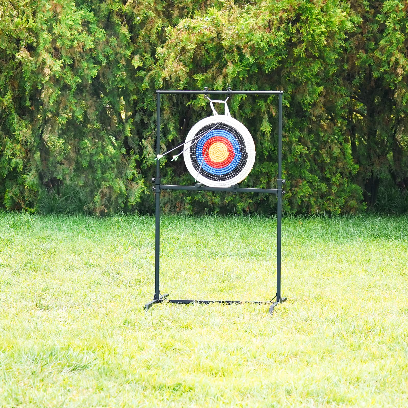 Aimdorarchery Archery Target Stand for Heavy Duty Archery Target Block Multi-Function Archery Target Stand Can Hold 150Lbs Target 31”x 62” Adjustable stable Outdoor Archery Target Stand