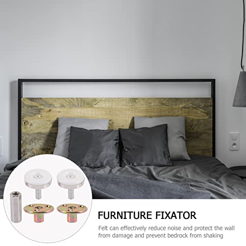DOITOOL Headboard Bed Rack 4pcs Bed Stoppers Adjustable Bed Frame Fixers Anti- Shake Stabilizers Adjustable Bed Bases Bed Frames Bed Frames Bed Frames Bed Frames Bed Frames Tools