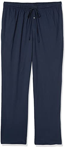 Amazon Essentials Men's Knit Pajama Pant, Navy, Medium