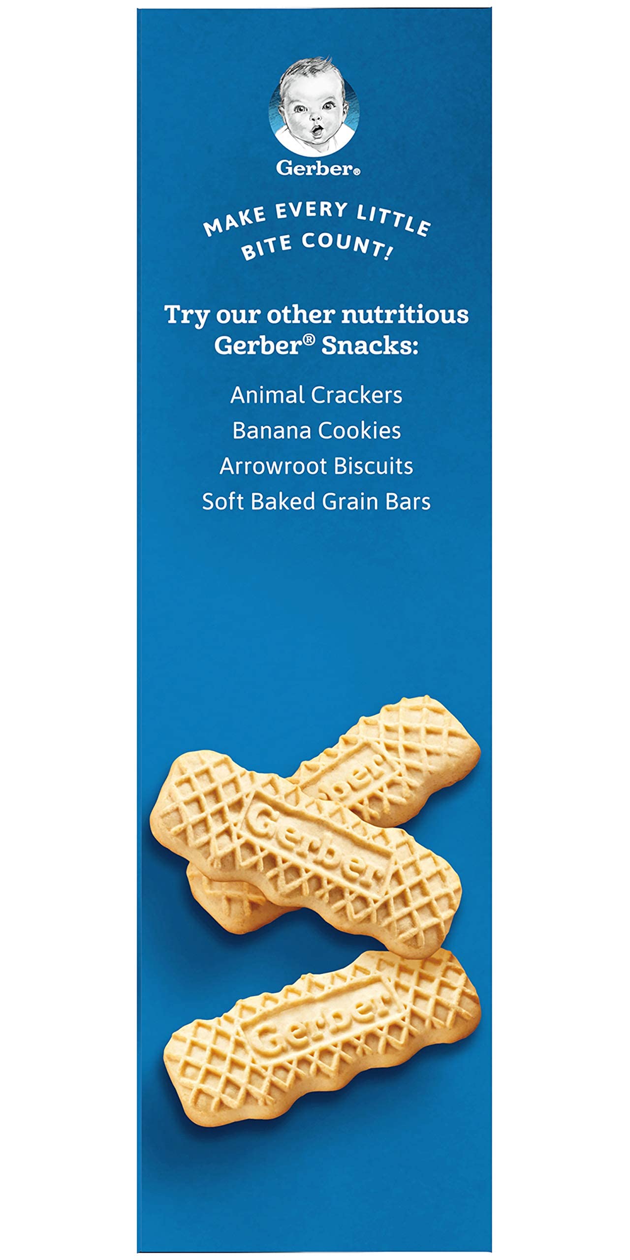 Gerber Graduates Lil Biscuits Vanilla Wheat 4.44 OZ