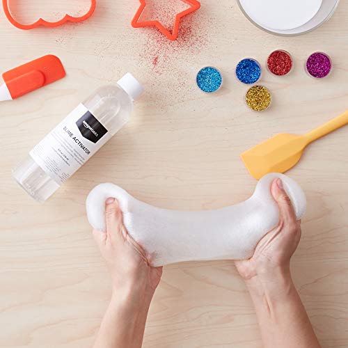 Amazon Basics Glue Slime Activator Solution, 8-oz- Great for Making Slime