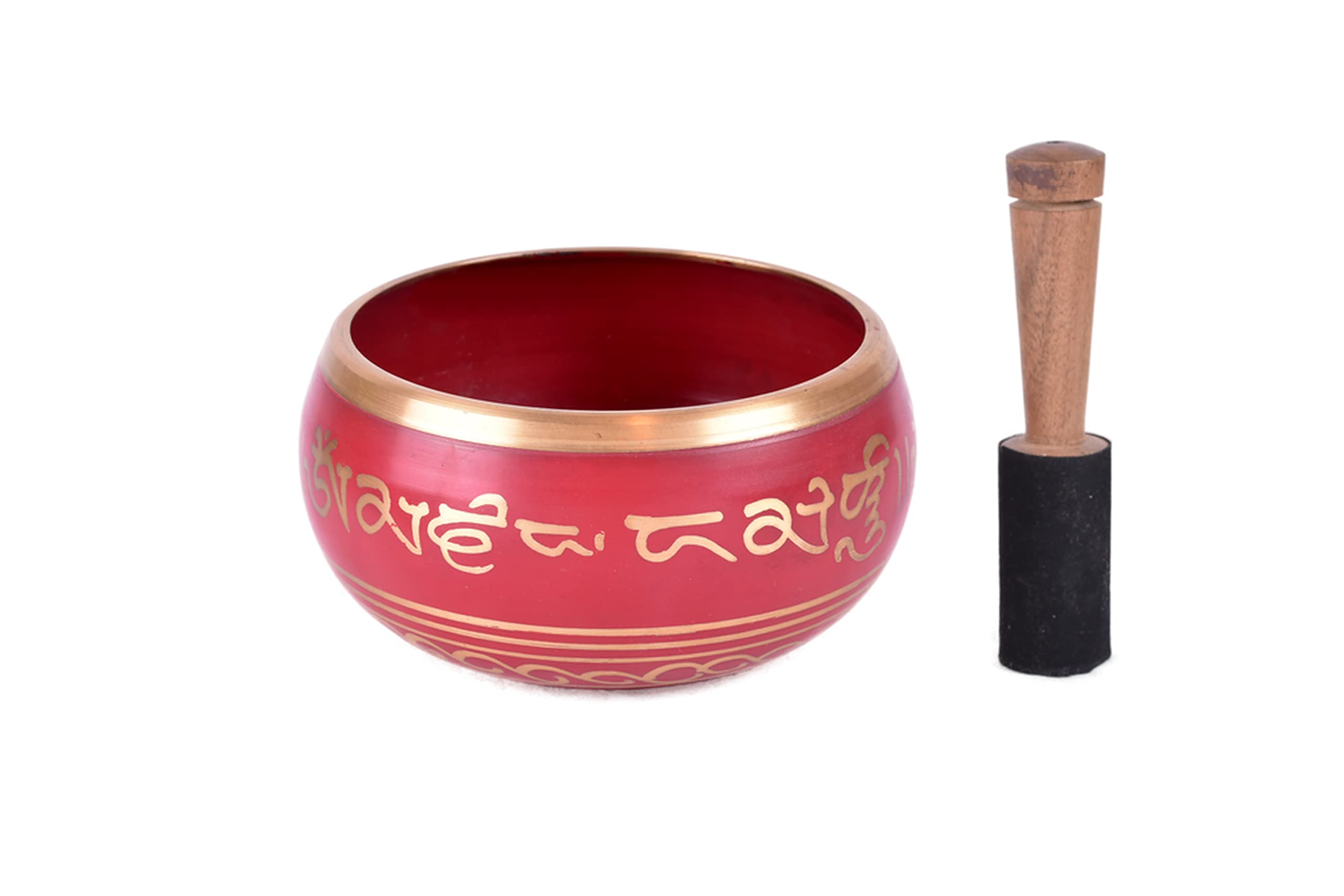 SINGING BOWL (RED, 5.5 IN)