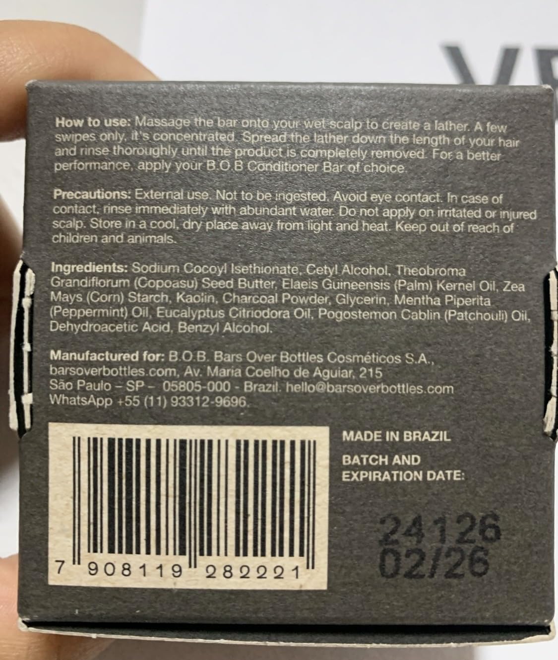 B.O.B BARS OVER BOTTLES Purifying Shampoo Bundle | Shampoo Bars | Hair Care, Ideal Ph Balance | Natural, Vegan | Eco-friendly, Sustainable, Plastic Free | Waterless & Zero Waste (Purifying)