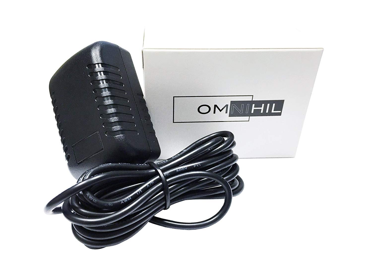 Omnihil 8 Feet Adapter Charger Compatible with RCA RTS7010B, RTS7015B Home Theater Sound Bar