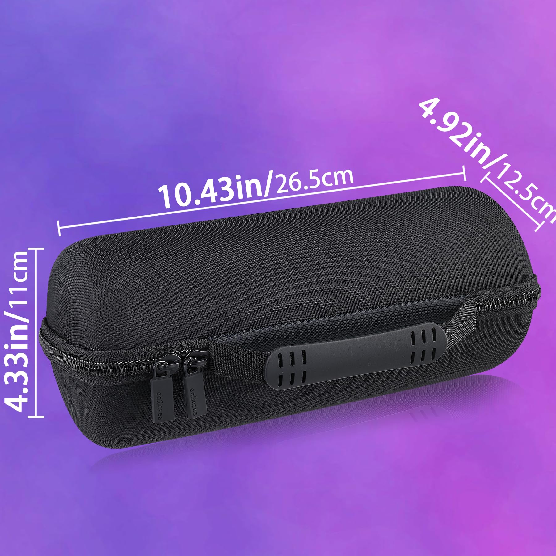 co2CREA Hard Case Compatible with Anker Soundcore Glow Portable Speaker