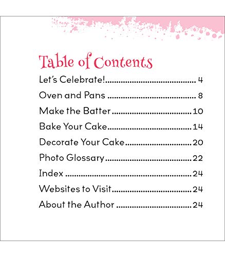 Step By Step Projects: How to Bake a CakeāChildren's Cookbook With Instructions, Tips, and Tools for Making a Cake, Grades K-3 (24 pgs)