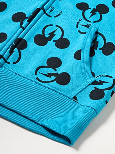 Amazon Essentials Disney | Marvel | Star Wars Toddler Boys' Fleece Zip-Up Hoodie Sweatshirts (Previously Spotted Zebra), Marvel Spider-man, 3T