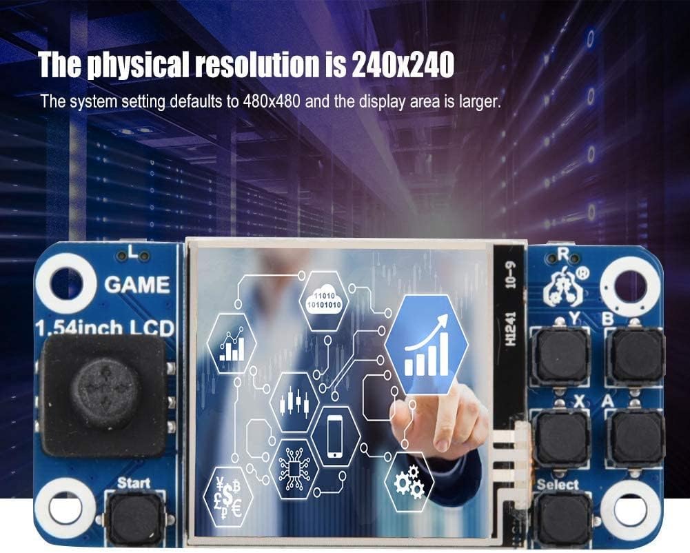 for Raspberry Pi Mini Classic Handheld Game Console - Portable Retro Game Console with 1.54 inch LCD Display