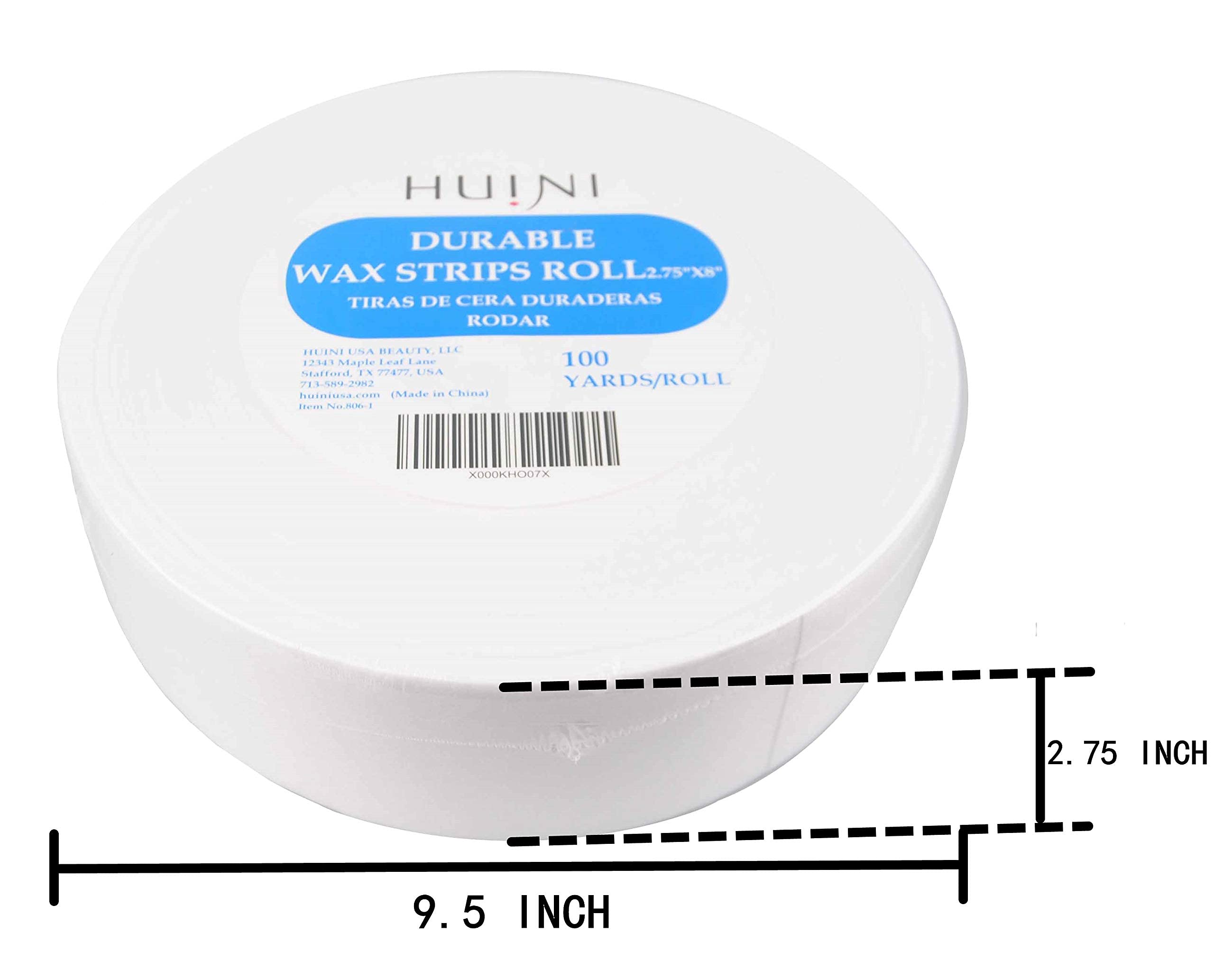 Huini 2.75"*8" 100 Yards Hair Removal Depilatory Nonwoven Epilator Wax Strip Paper Waxing Roll CD- 806