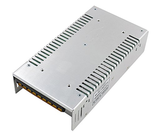 Xunba 12V 24V 40V Switching Power Supply Driver 400-500 W for CCTV Camera LED Strip AC 100-240V Input to DC 12-24-40V Small Size (SS500-24)