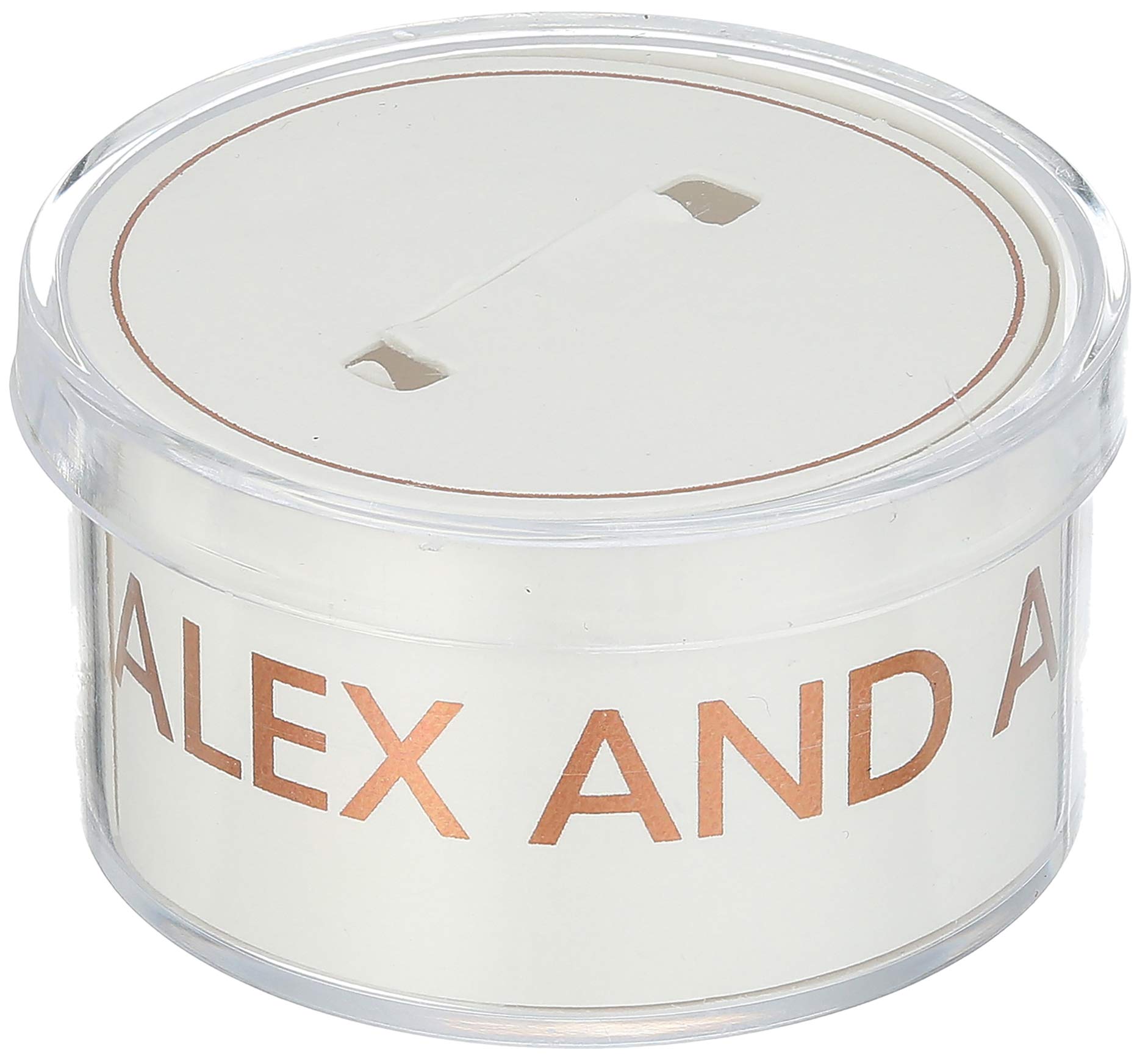 Alex and Ani Birthstones Adjustable Ring for Women, Rose Crystal for October, 925 Sterling Silver, Fits Ring Sizes 6 to 9