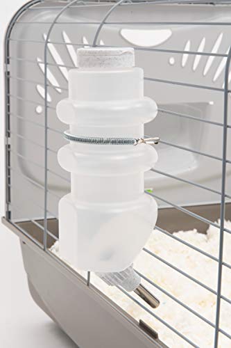 Lixit Top Fill No Drip Water Bottles for Rabbits, Ferrets, Hamsters, Guinea Pigs, Rats, Chinchillas and Other Small Animals (32 Ounce, Granite)