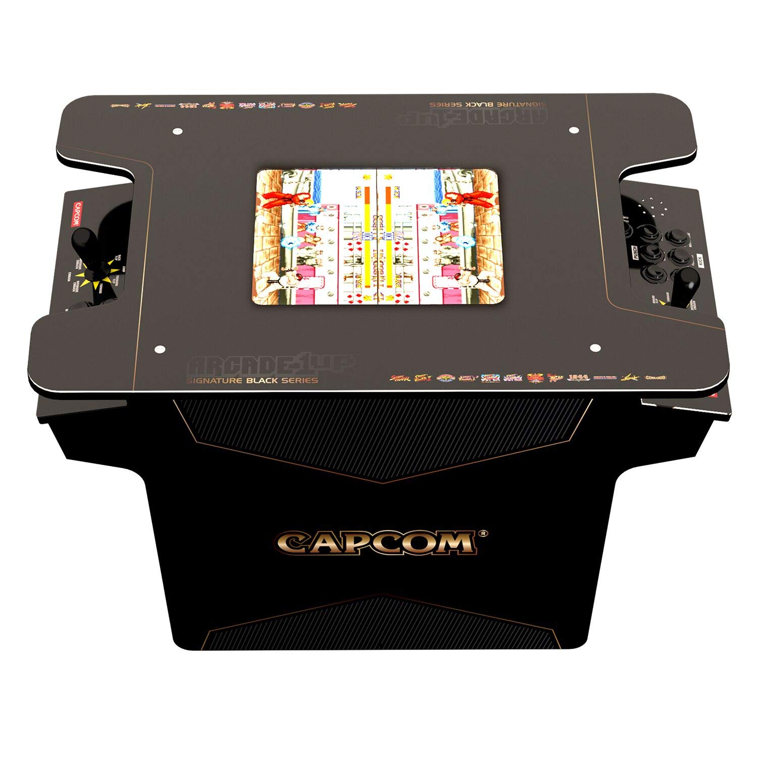 ARCADE1UP Head2Head Tabletop Game (Street Fighter, Black Limited Edition)