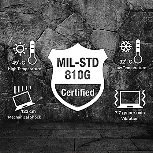 Acer Enduro T1 ET110-31W-C2KN Rugged Tablet, 10.1" WXGA IPS Touch, Intel Celeron N3450, 4GB LPDDR4, 64GB eMMC, WiFi-5, Front 2MP Webcam, Rear 5MP Webcam, Portfolio Keyboard, Windows 10 Professional