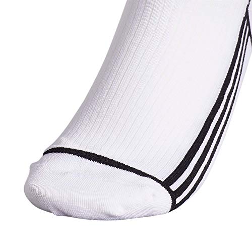 adidas Originals Women's Originals Sport 3-Pack Mid-Crew, White/Black, Medium