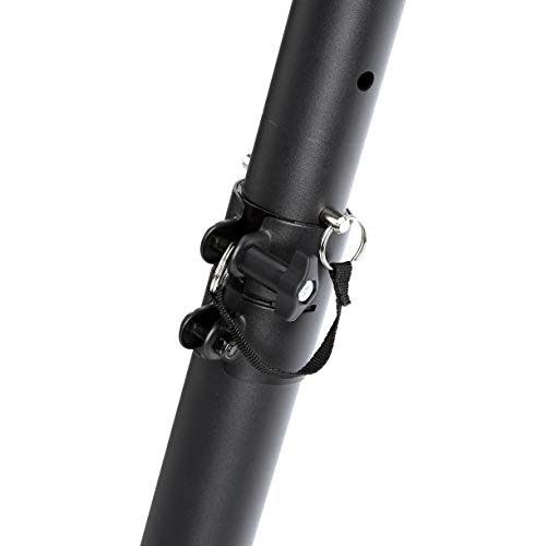 Amazon Basics TV Trolley for 24 - 43" TVs with Swivel Feature, Black