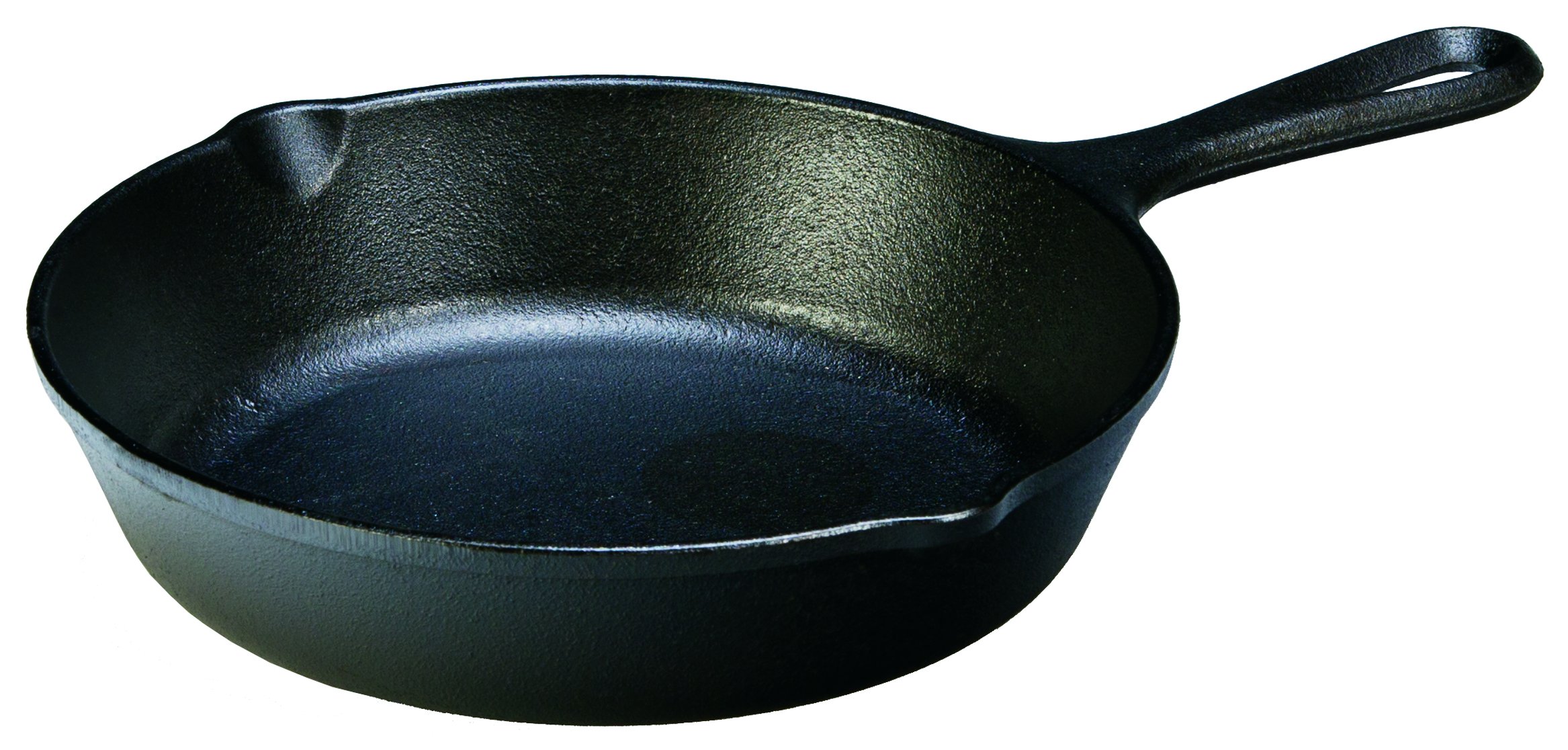 Lodge Seasoned Cast Iron Skillet with Tempered Glass Lid (8 Inch) - Cast Iron Frying Pan with Lid Set