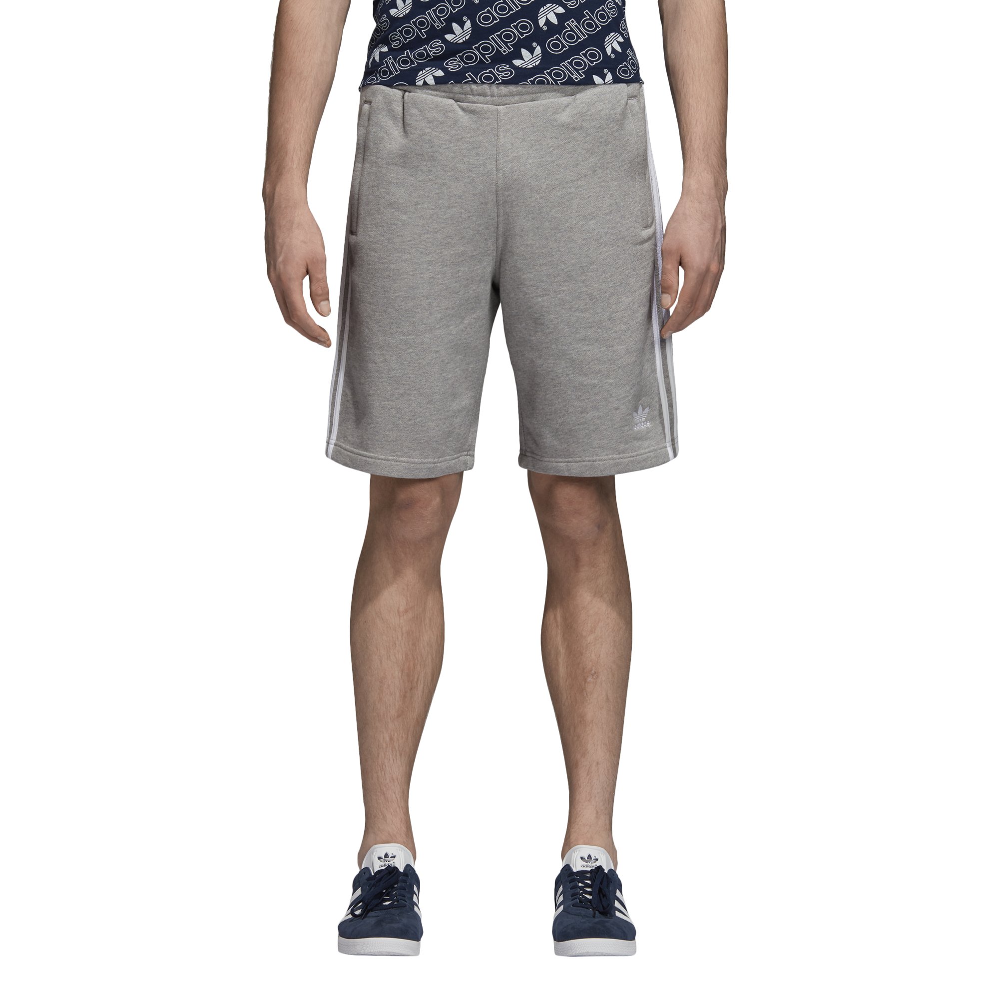 adidas Originals,mens,3-Stripes Shorts,Crew Blue,Medium