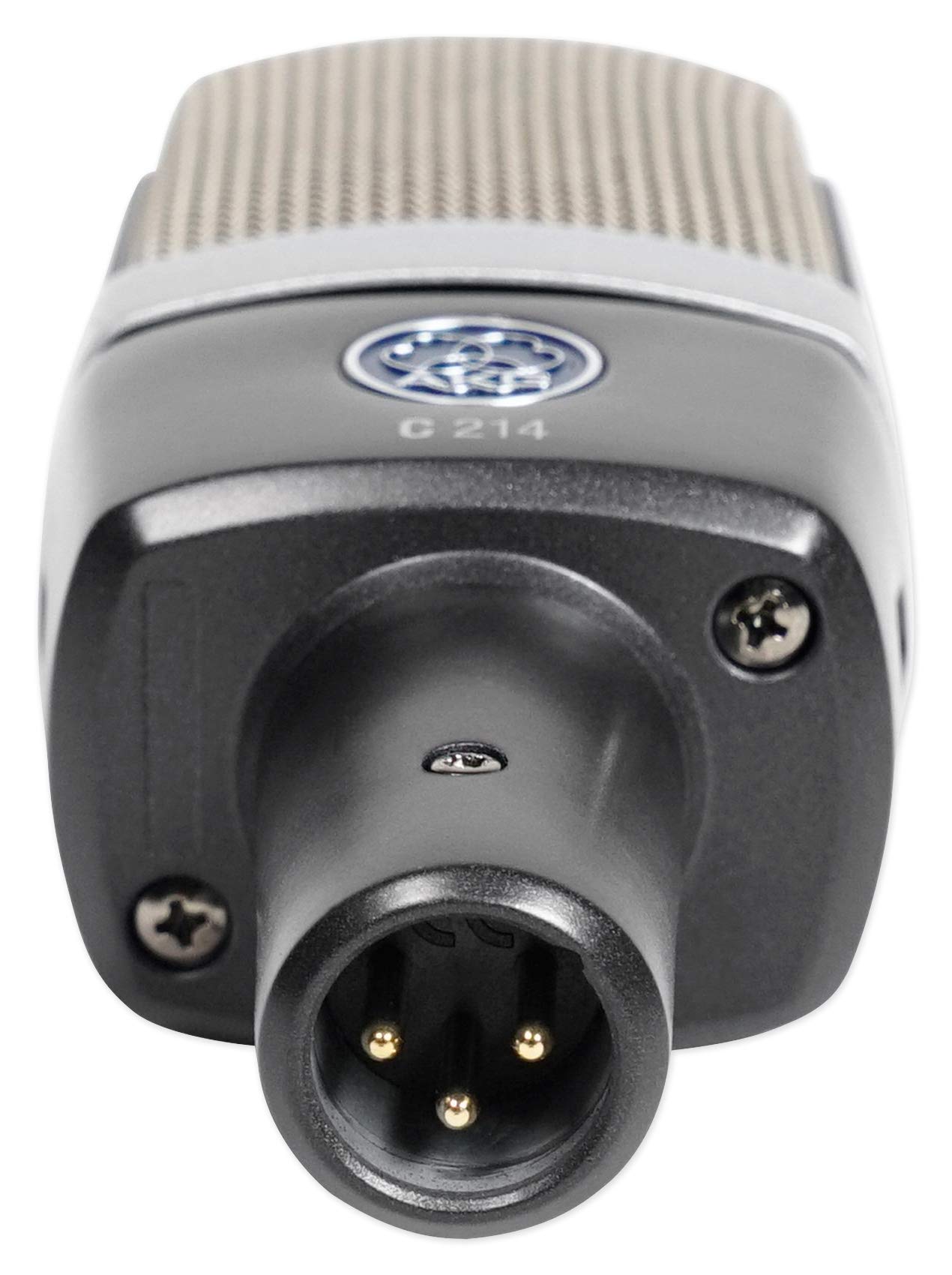 AKG C214 Professional Large-Diaphragm Studio Condenser Microphone Recording Mic Bundle with Pair Presonus Eris E3.5 3.5" Powered Studio Monitors Speakers w/Acoustic Tuning