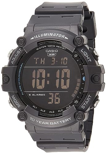 Casio Illuminator 10-Year Battery Men's Watch AE1500WH-8BV